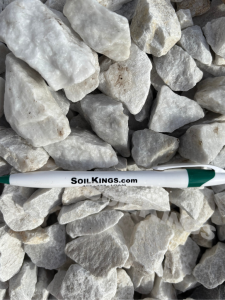 CRYSTAL WHITE ROCK 40mm - Soil Kings