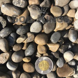 20mm Round Natural Washed Rock - Soil Kings